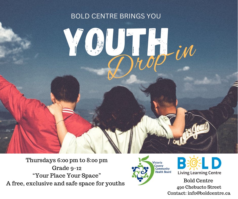 BOLD Teen Drop-In – BOLD Centre